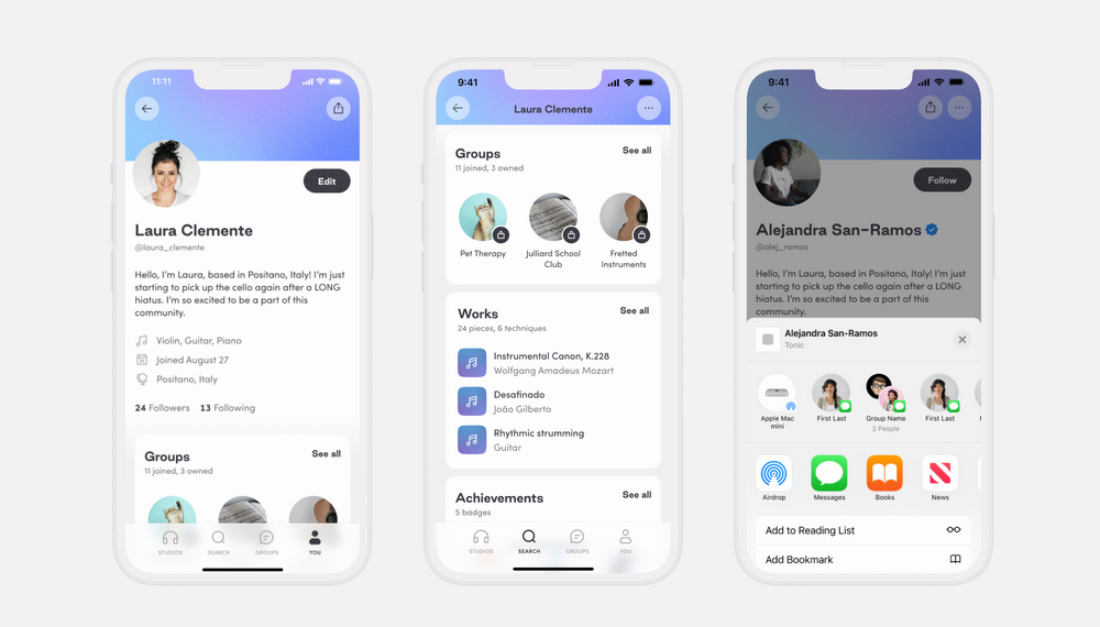 Introducing: new dashboard and profiles