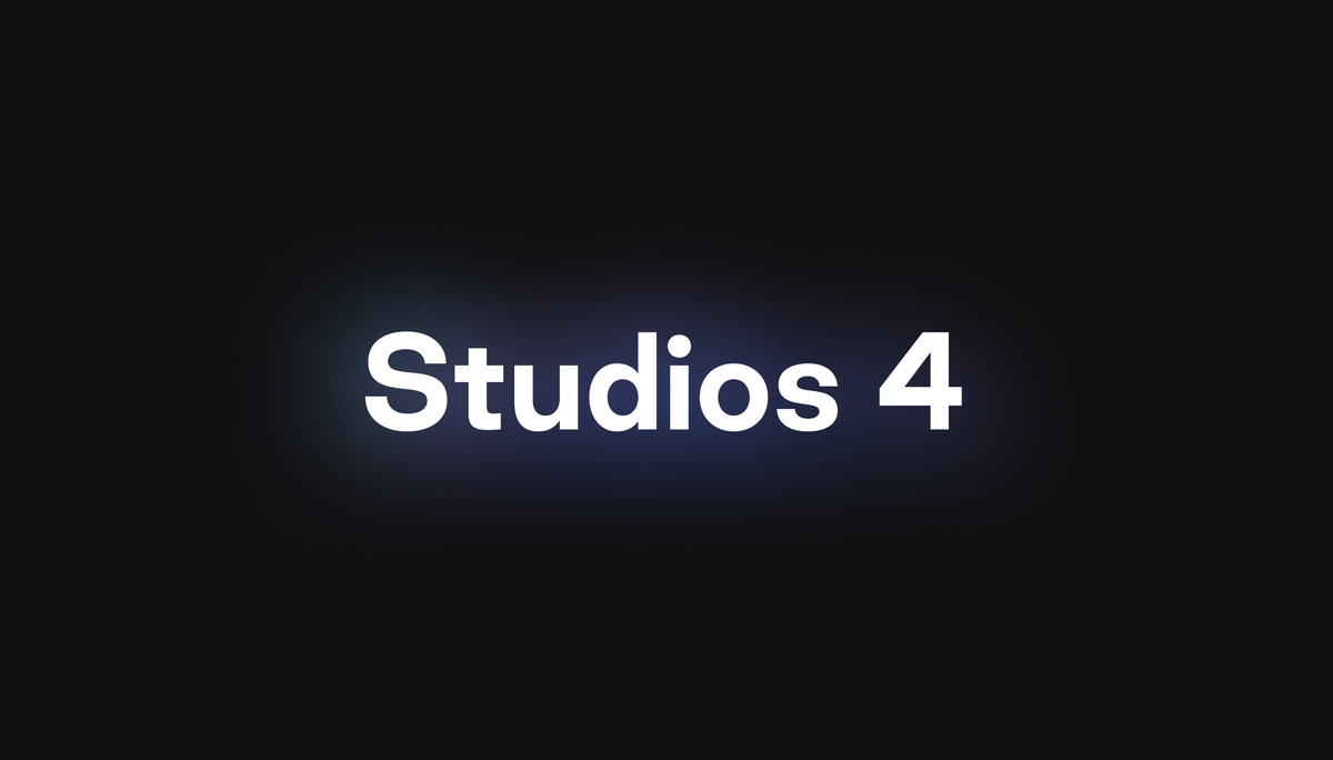 Introducing: Studios 4