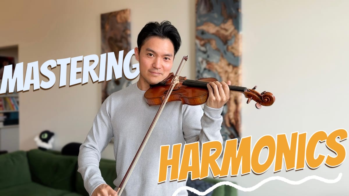 🎻 Mastering Harmonics: Ray Chen’s Essential Tips